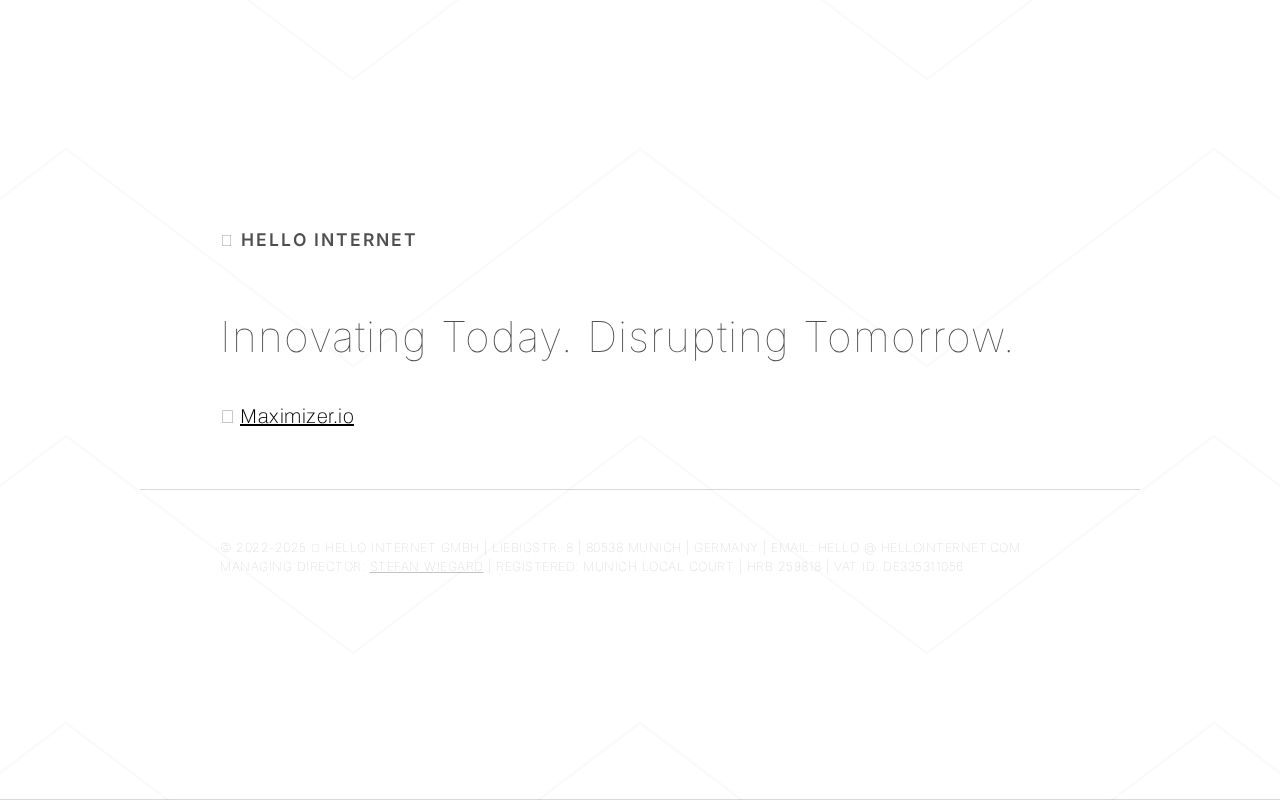 👋 Hello Internet GmbH
